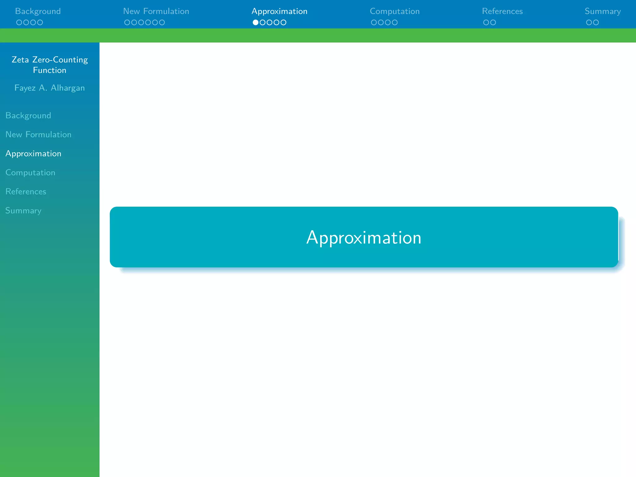 Zeta Zero-Counting Function | PPT