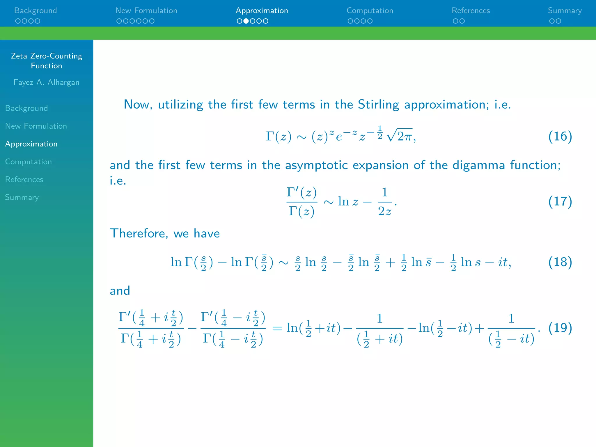 Zeta Zero-Counting Function | PPT