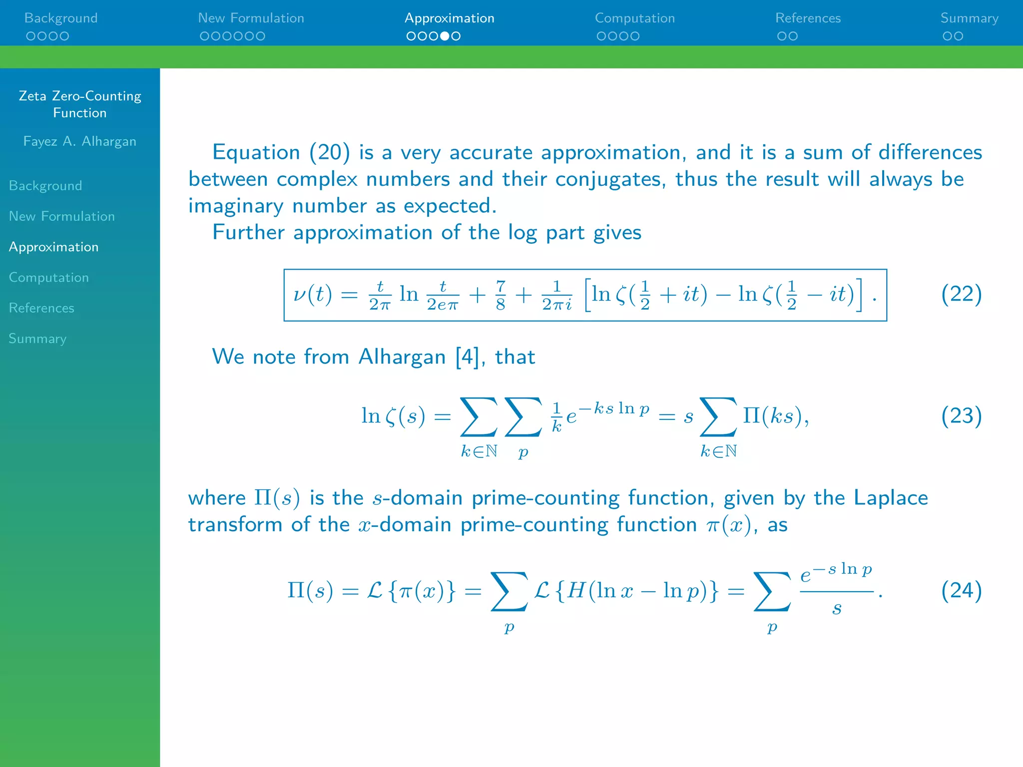 Zeta Zero-Counting Function | PPT