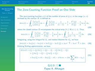 Zeta Zero-Counting Function | PPT