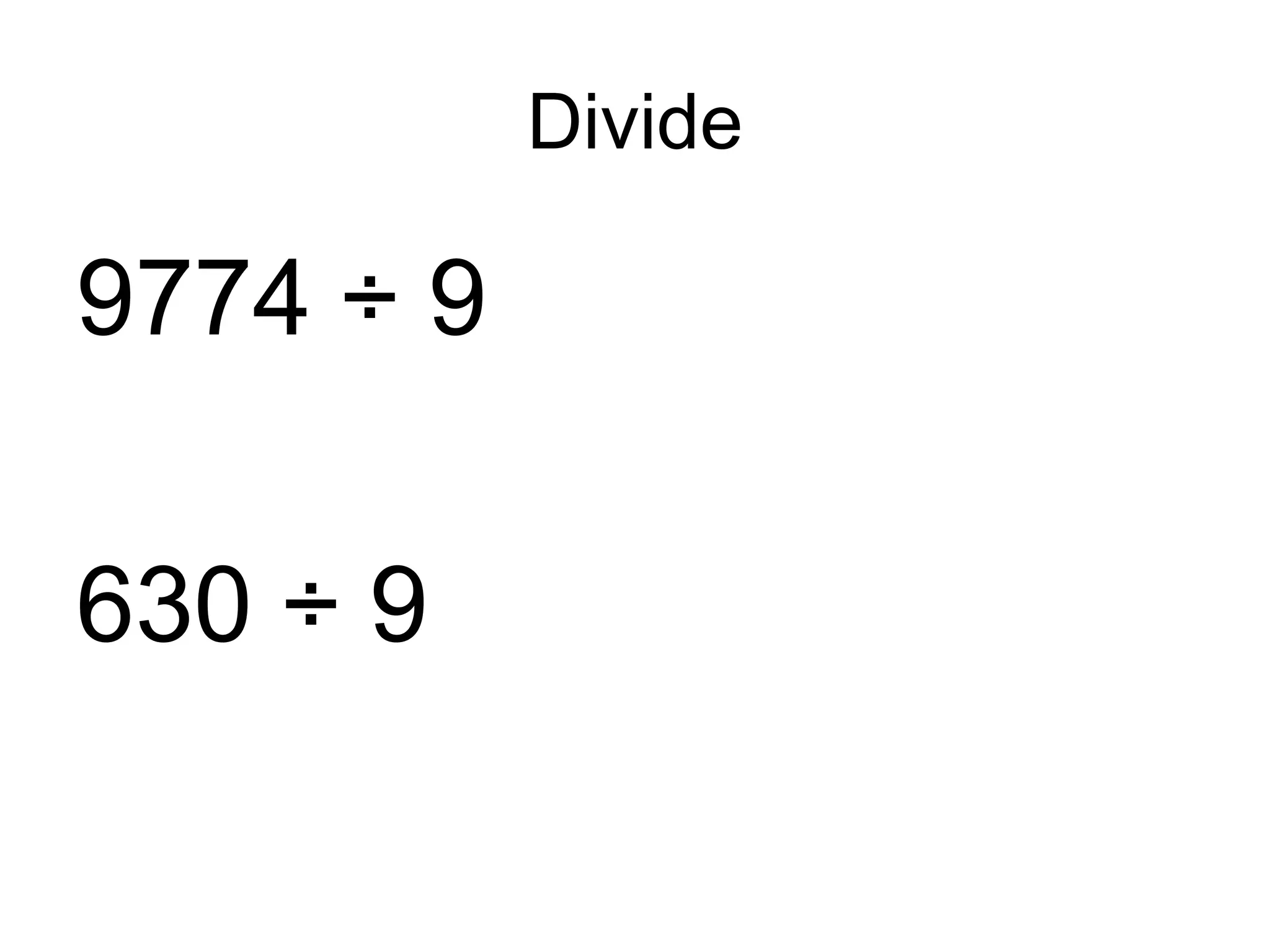 Zeros In The Quotient | PPT