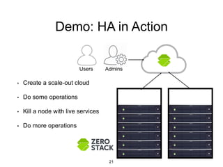 Zerostack reliable openstack | PPT