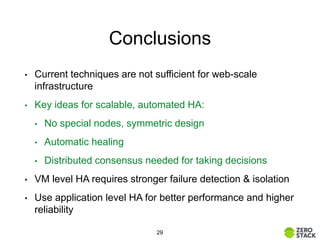 Zerostack reliable openstack | PPT