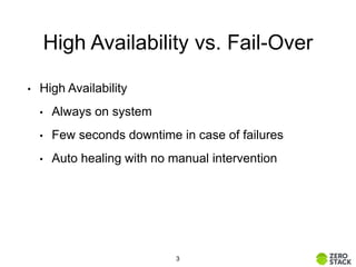 Zerostack reliable openstack | PPT