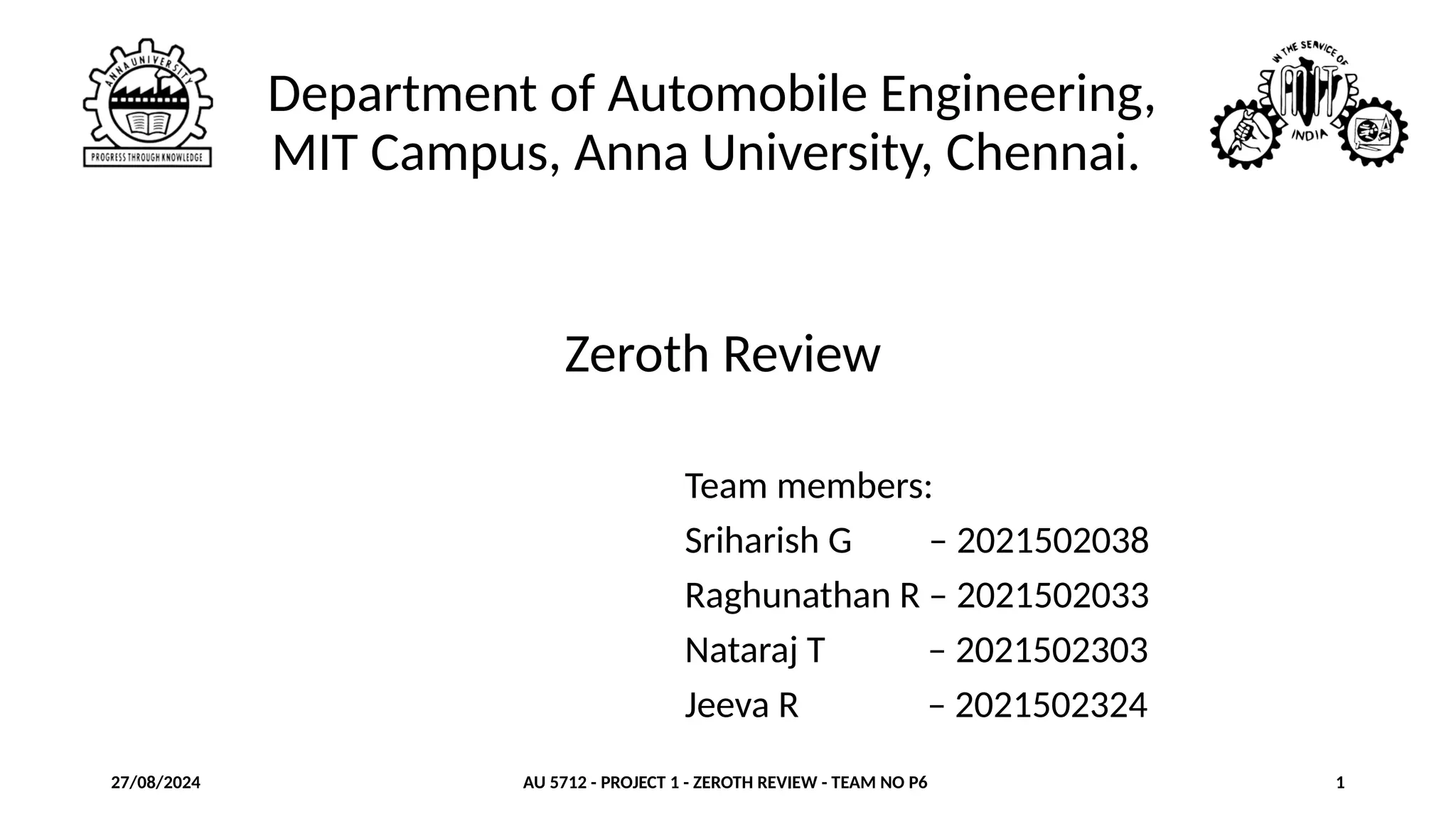 Zeroth Review Template yufk.j gyuuuk ggh fhtfyjug gyudtfyguy vgjfhk ...