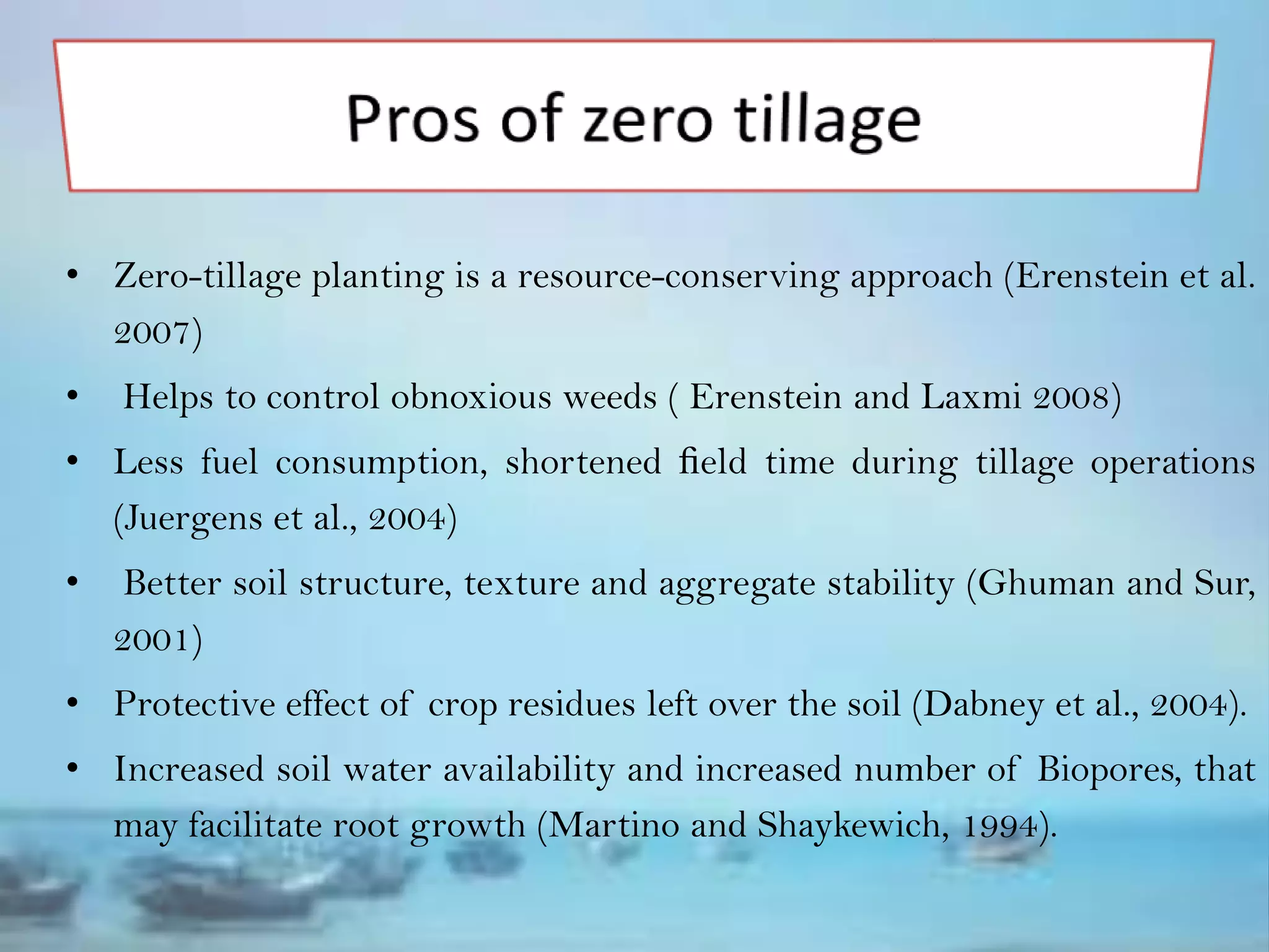 Zero tillage | PPTX