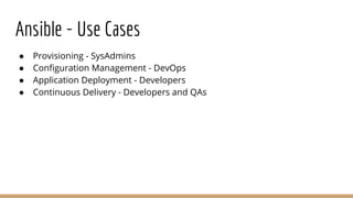 Zero to Hero - Ansible 101 | PDF | Cloud Computing | Internet