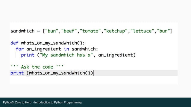 Zero to Hero - Introduction to Python3 | PDF | Programming Languages ...