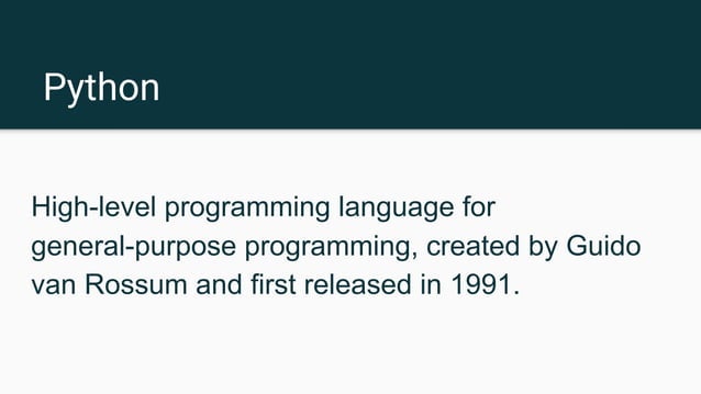 Zero to Hero - Introduction to Python3 | PDF | Programming Languages ...
