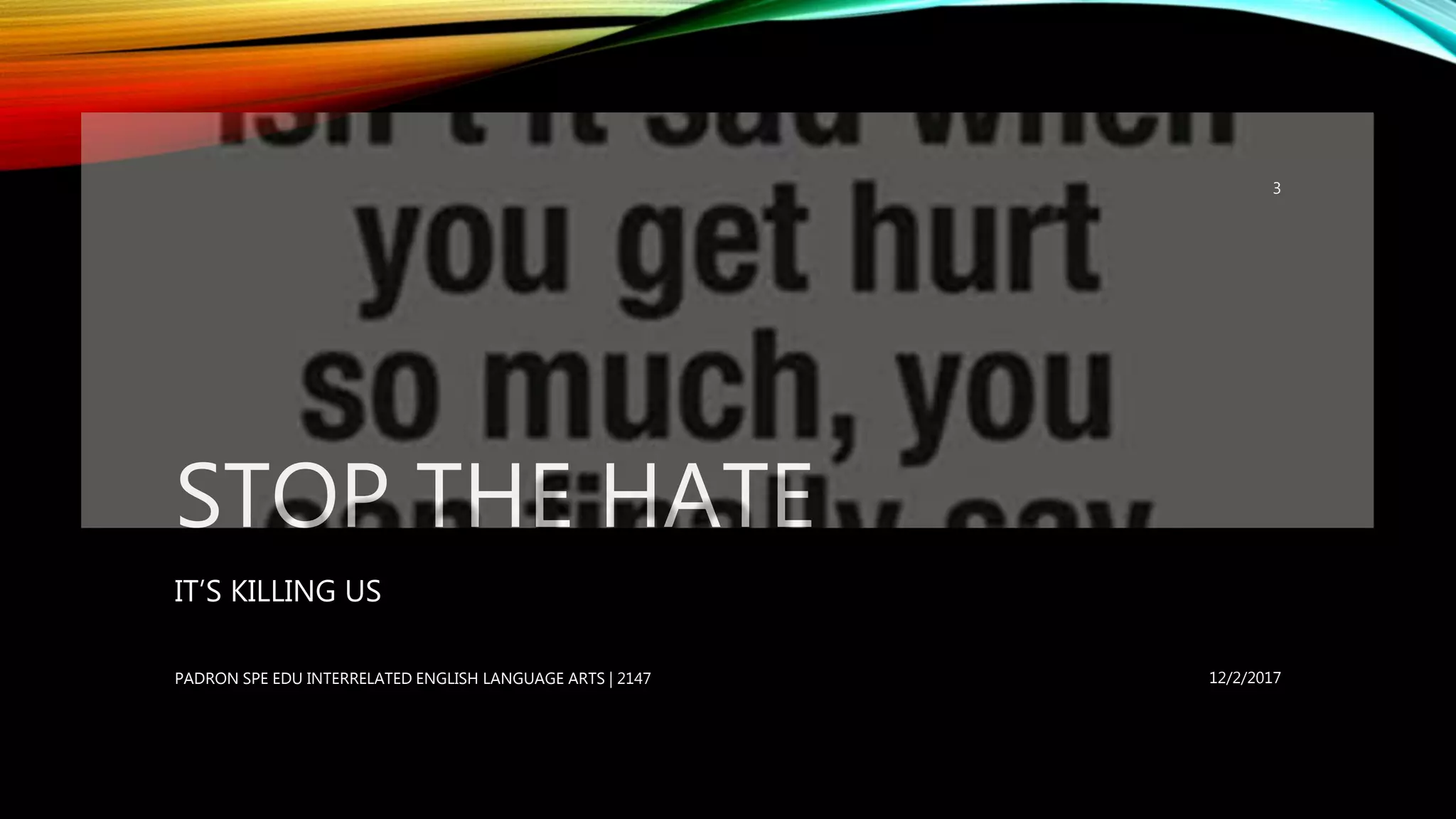 Zero tolerance anti bullying action | PPT