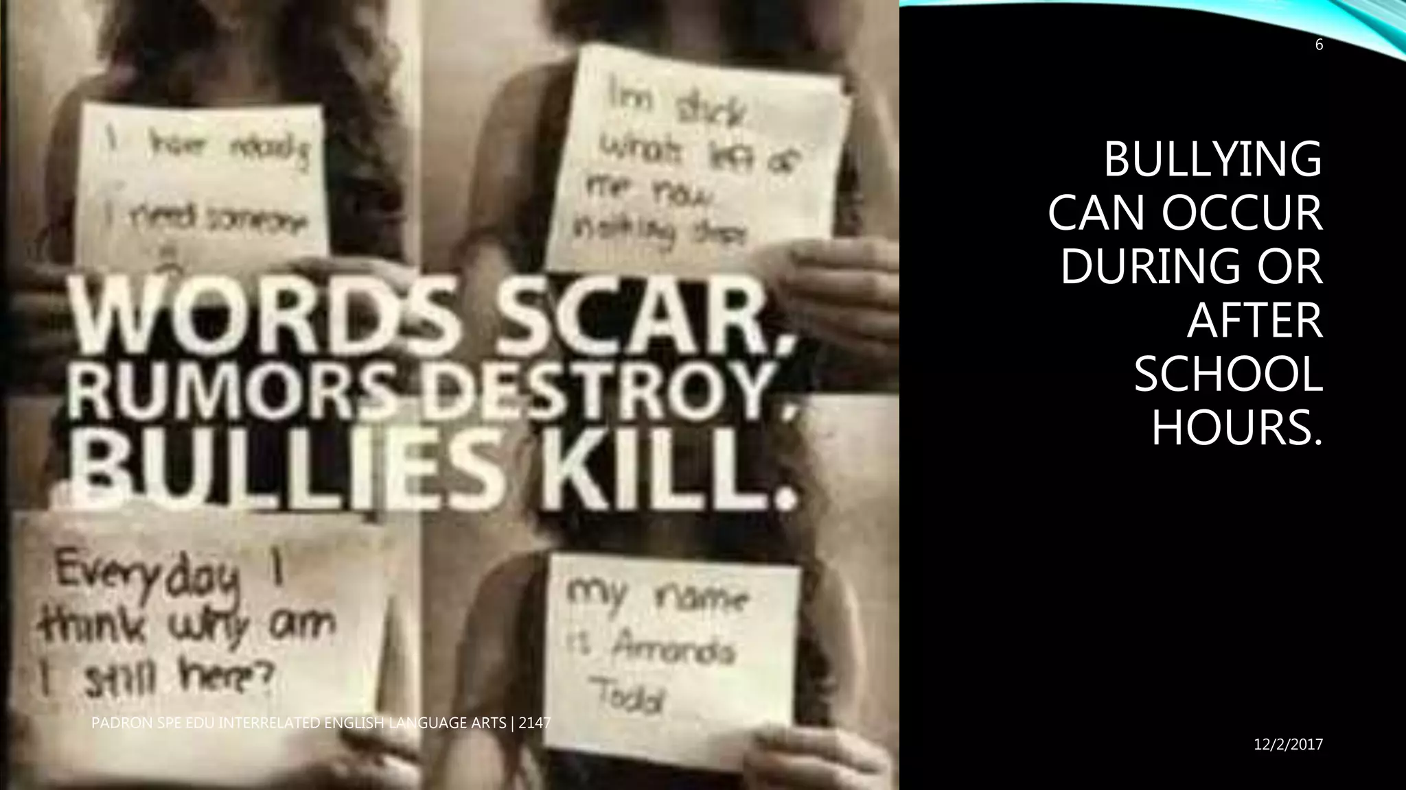 Zero tolerance anti bullying action | PPT