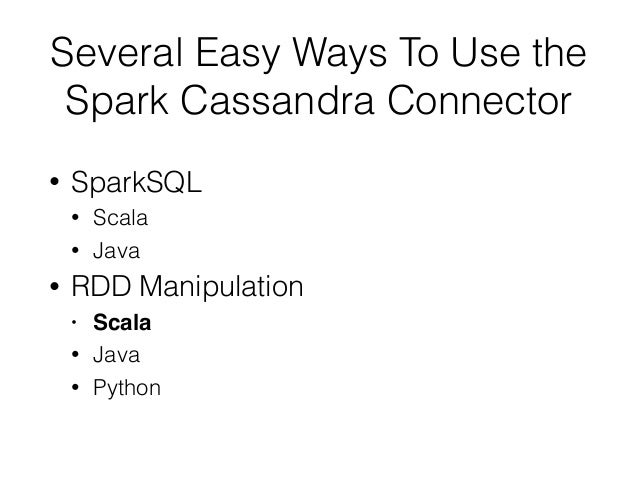 Zero to Streaming: Spark and Cassandra