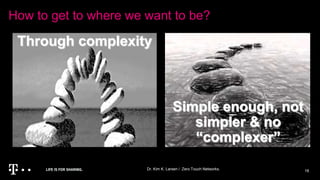 Zero Human Touch Networks | PPT