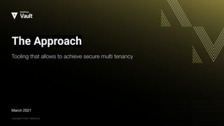 Zero trust in a multi tenant environment | PPT