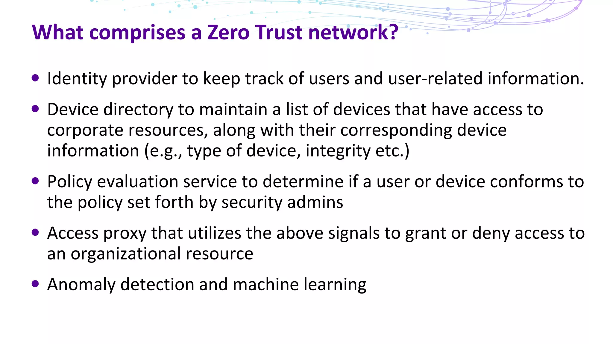 Zero Trust Model Presentation | PDF