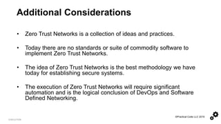 Zero Trust Networks | PPTX