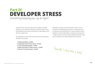 Zeroturnaround developer-productivity-report-20121 | PDF