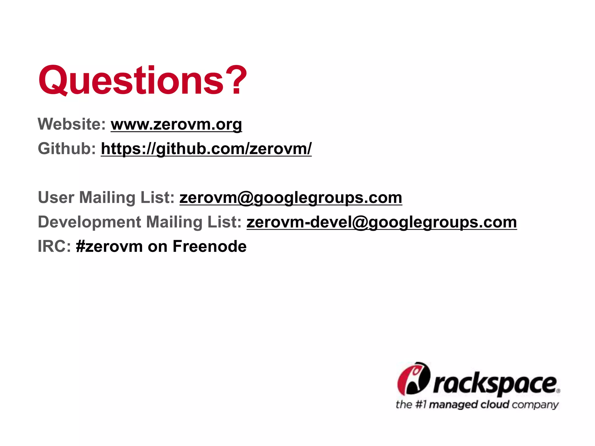 Zero vm architecture | PPT