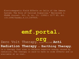 Zero volt therapy: An extremely detailed analysis | PPTX