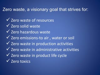 Zero waste | PPTX