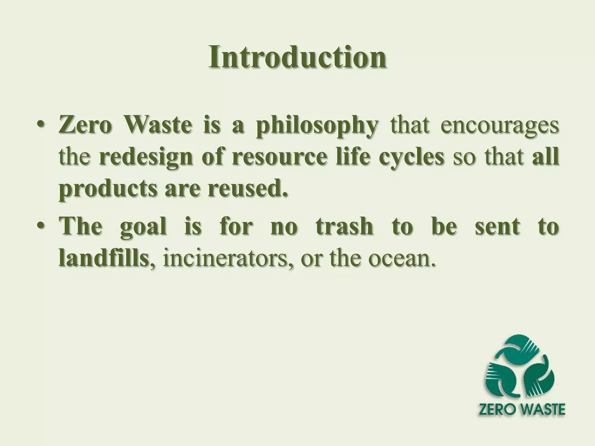 Zero Waste City | PPTX