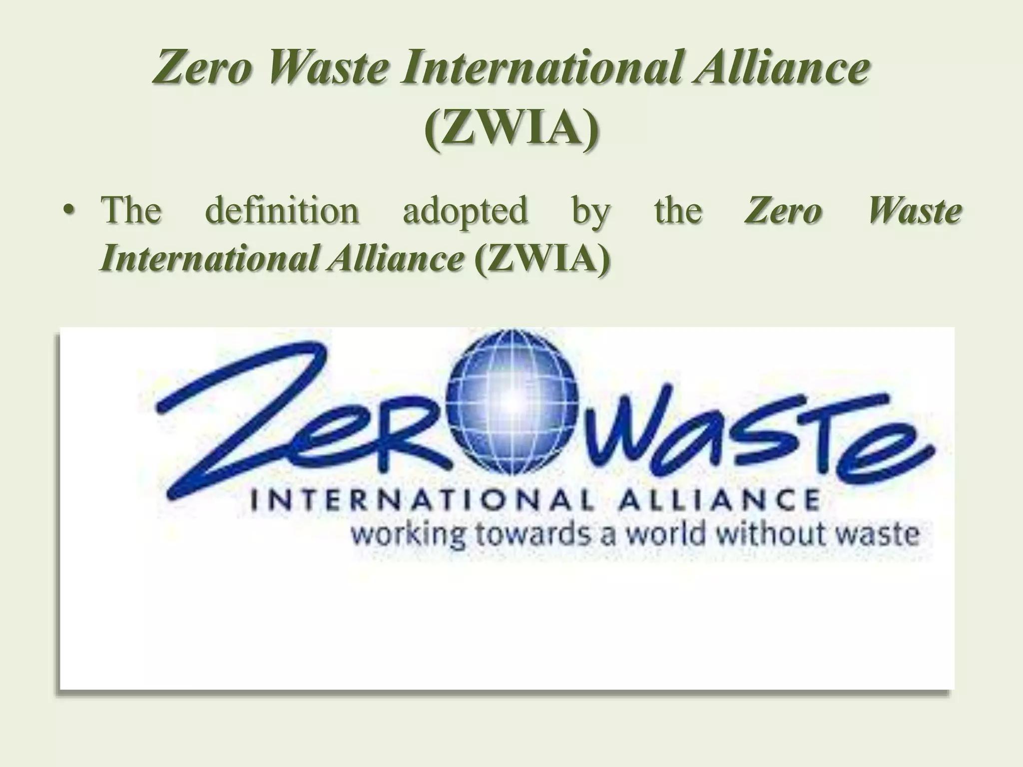 Zero Waste City | PPTX