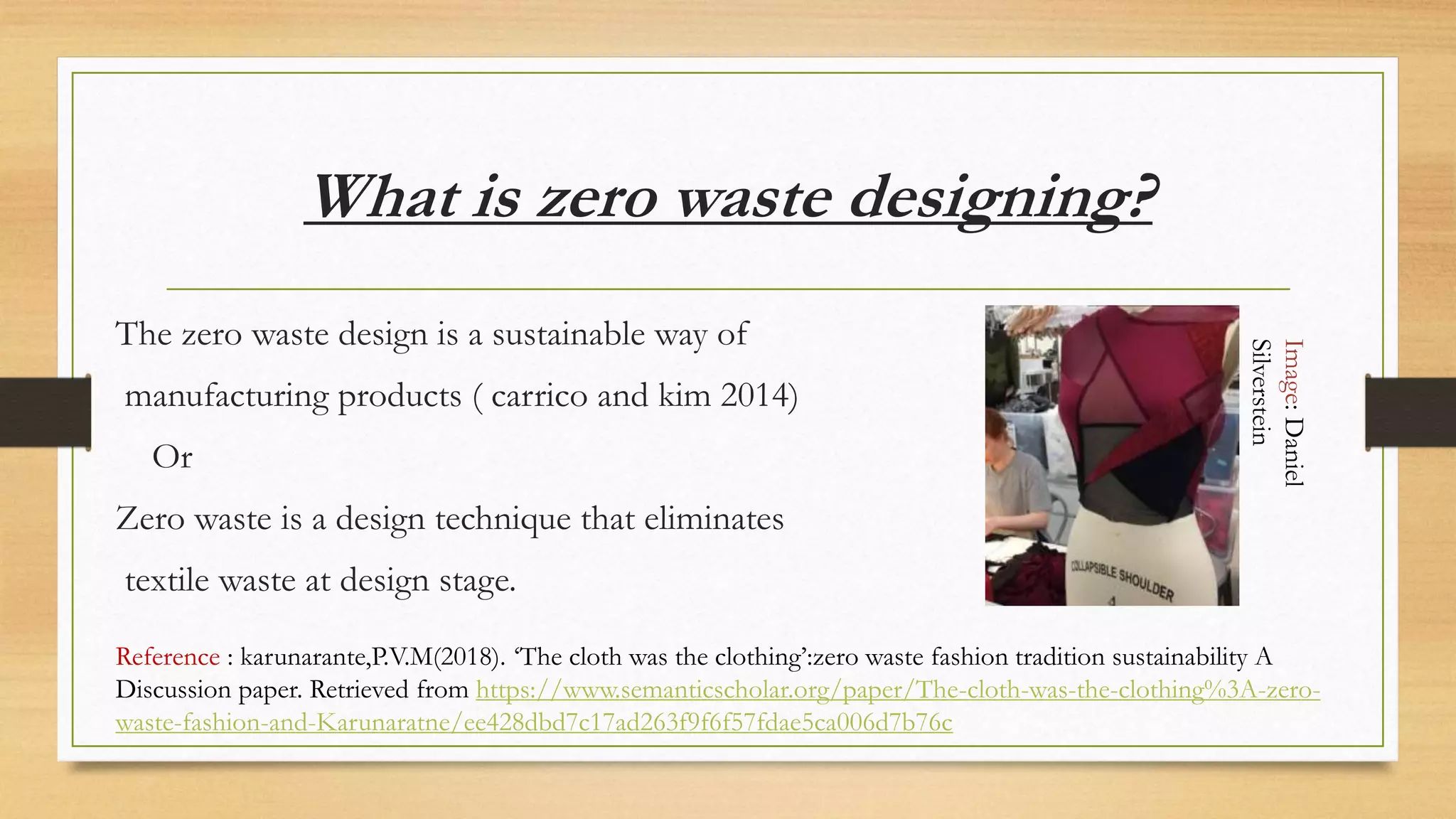 Zero waste designing in textile by priyanka lamba | PPTX | Women\'s ...