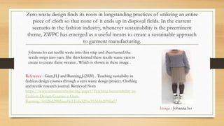 Zero waste designing in textile by priyanka lamba | PPTX
