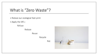 Zero waste lifestyle | PDF