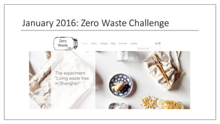 Zero waste lifestyle | PDF