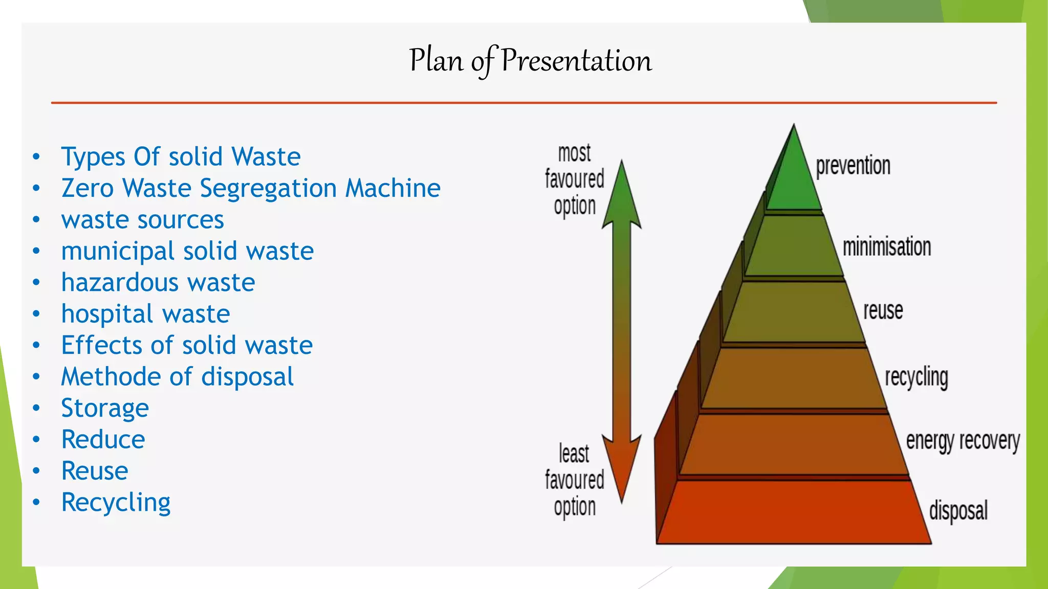Zero Waste Recycler, Waste Segregation Plant | PPT