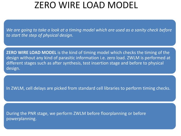 ZERO WIRE LOAD MODEL.pptx