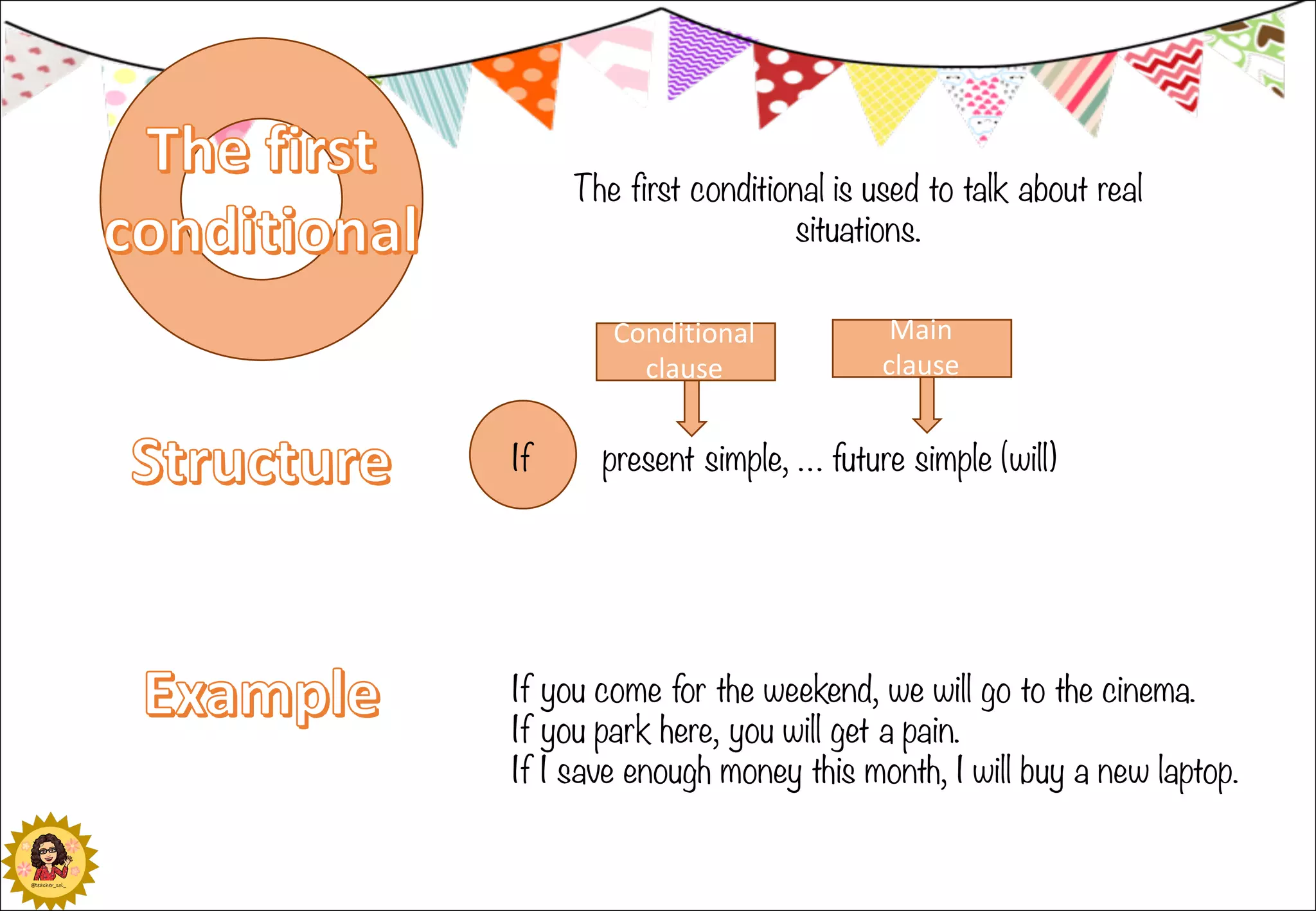 Zero y primer condicional | PPT