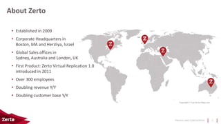 Presentazione Zerto @ VMUGIT UserCon 2015 | PPT