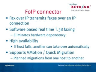 Zetafax Introduction | PDF | Email | Internet