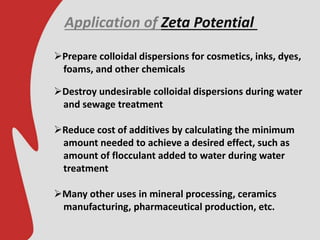 Zeta potential | PPTX