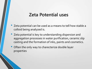 Zeta potential. | PPTX