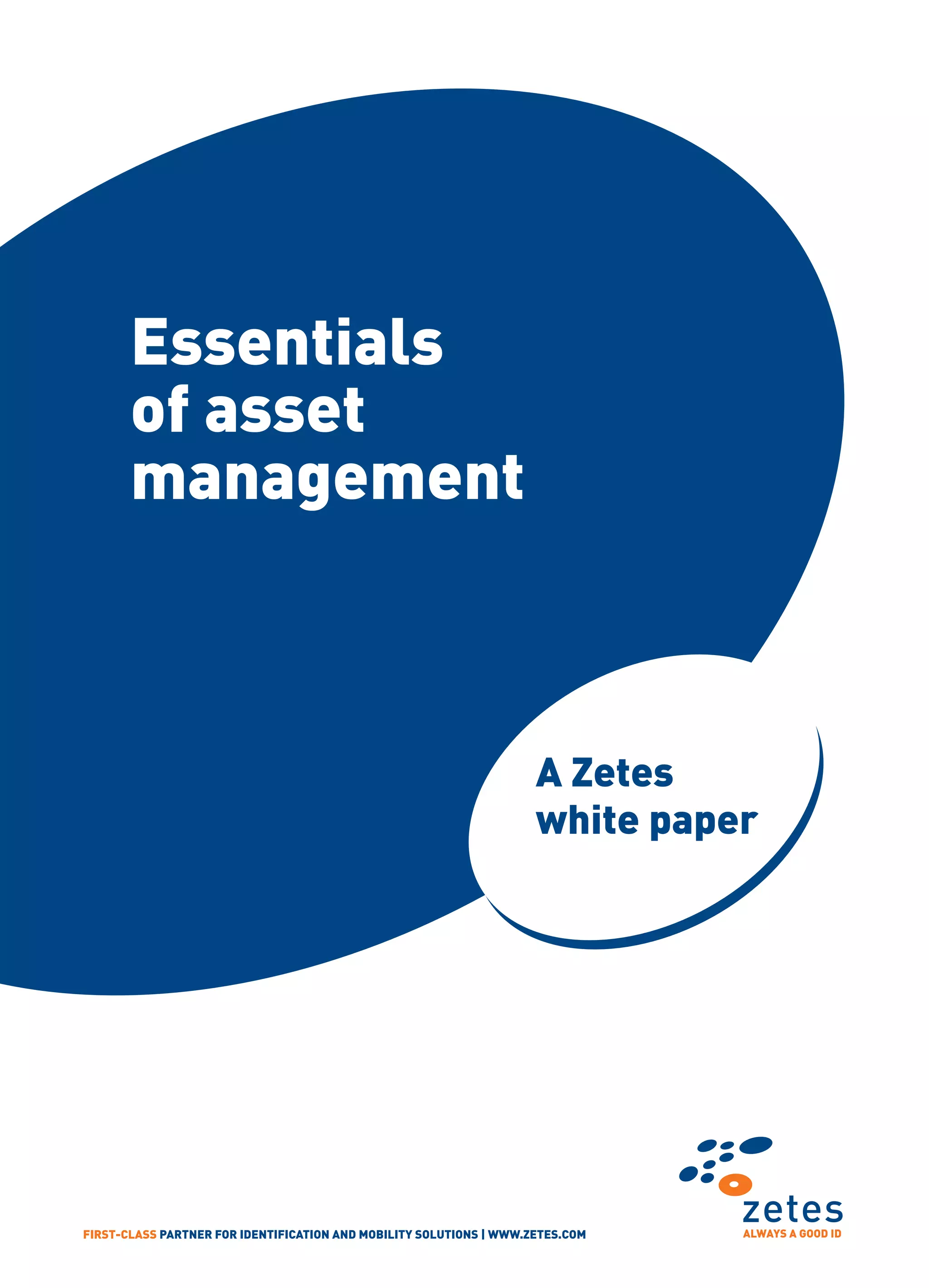 Zetes asset management | PDF