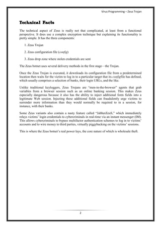 Zeus | DOCX | Operating Systems | Computer Software and Applications