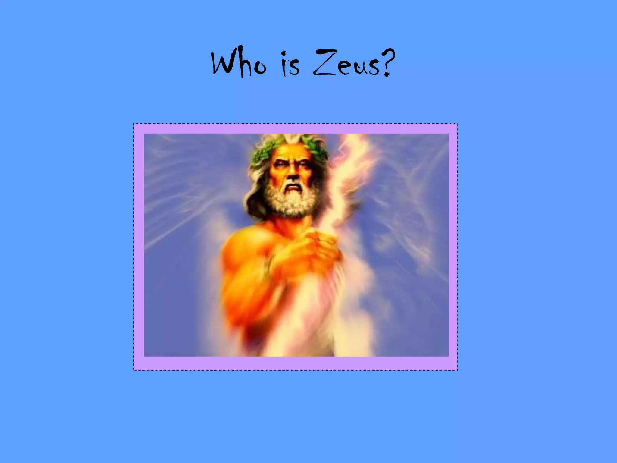 Zeus power point | PPT