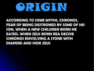 Zeus y vulcano | PPT