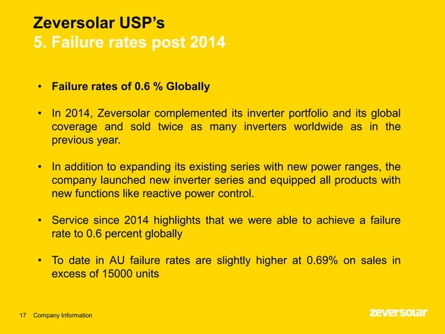 Zeversolar Inverter Presentation | PPTX