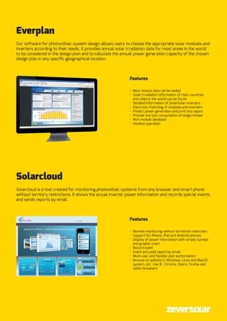 Zeversolar datasheets software | PDF