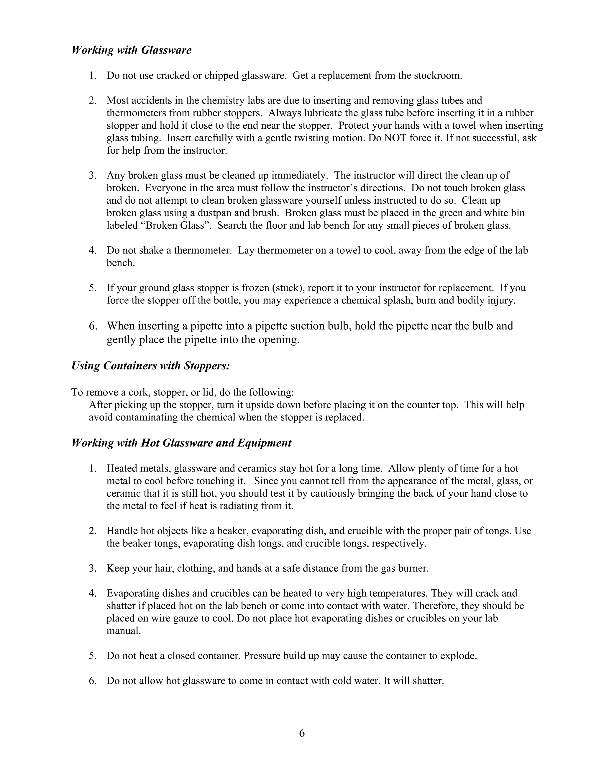 Zewail safety in_the_chem_lab090810 | PDF