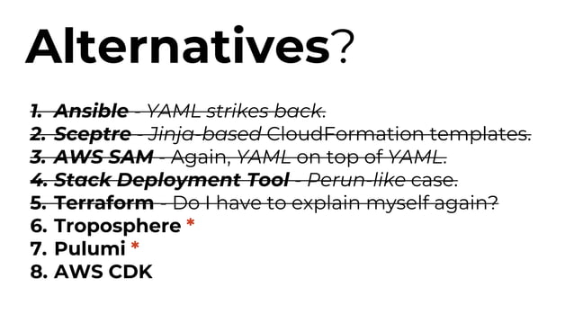 AWS CDK: Your Infrastructure is Code! | PPT