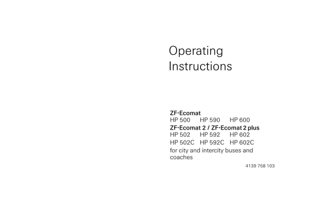 Zf ecomat and-ecomat_2 | PDF