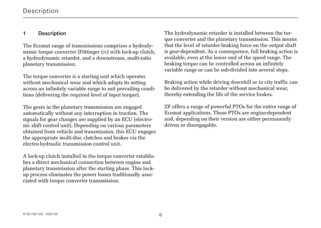 Zf ecomat and-ecomat_2 | PDF