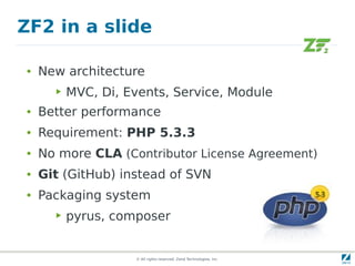 Quick start on Zend Framework 2 | PDF