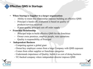 Entrepreneurship & Quality Management | PDF