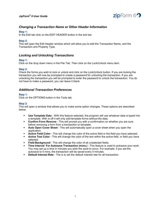 Zipforms Online 6 Users guide | PDF